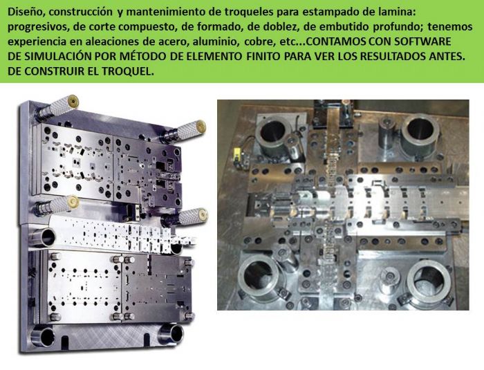 Troqueles para estampado de lamina Imagen - Boletin Industrial